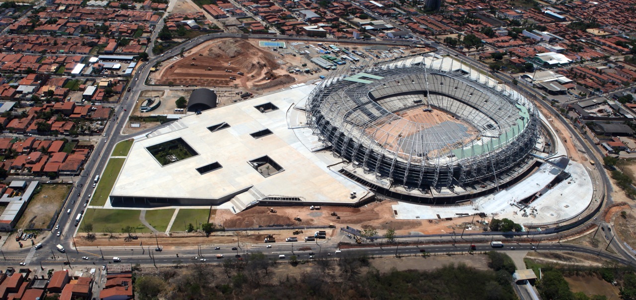 Castelão chega ao mês de outubro com mais de 89% de conclusão - Governo ...