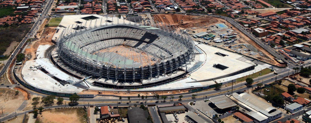 Castelão chega ao mês de outubro com mais de 89% de conclusão - Governo ...