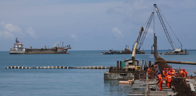 Porto do Pecém - Obras da segunda expansão do TMUT continuam - Governo ...
