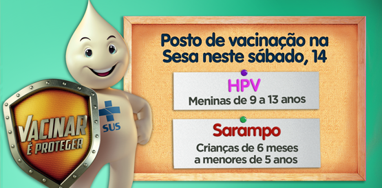 Secretaria Da Saúde Do Estado Vacina Contra Hpv E Sarampo No Próximo