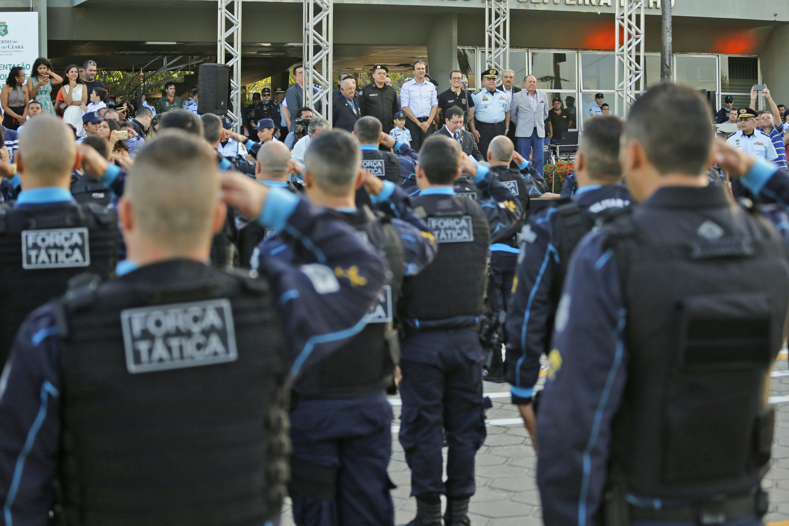 Governo do Ceará lança Força Tática da PM para reforço na atuação ...
