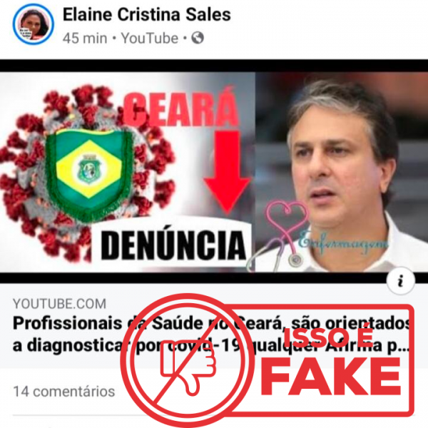 Fake News: Sesa não classifica todos os pacientes como suspeitos de ...
