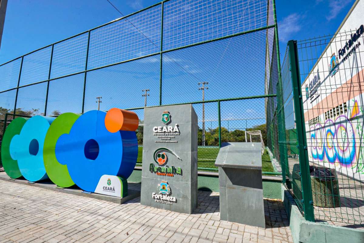 Governo do Ceará e Prefeitura de Fortaleza inauguram a 87ª areninha na ...