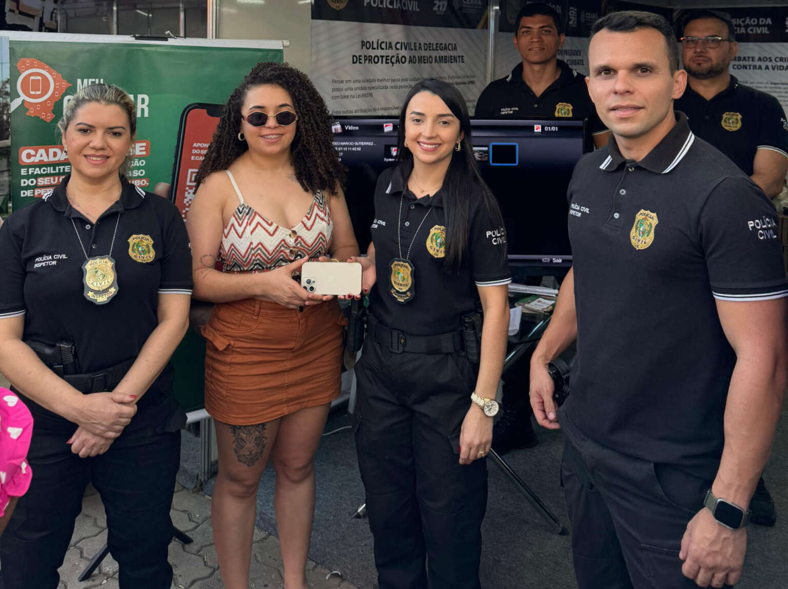 Durante Expocrato, PCCE restitui aparelho roubado em Juazeiro do Norte - Governo do Estado do Ceará