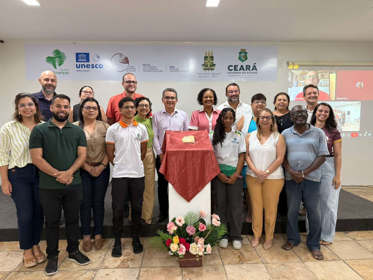 Urca apresenta oficialmente fóssil repatriado da Irlanda do Norte ...