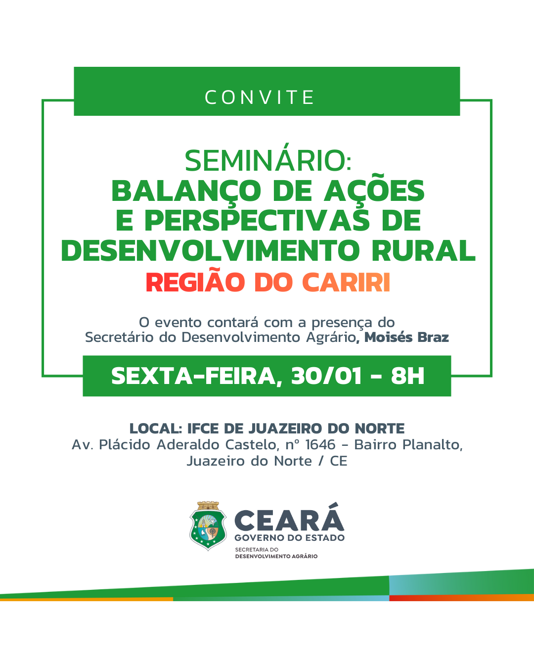 SDA apresenta seminário e perspectivas de desenvolvimento rural no ...